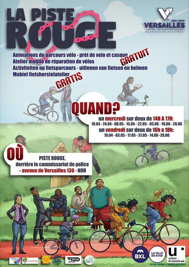 Loisirs Sport/ Vélo, VTT: La Piste Rouge / Animations vélo - Neder-over ...