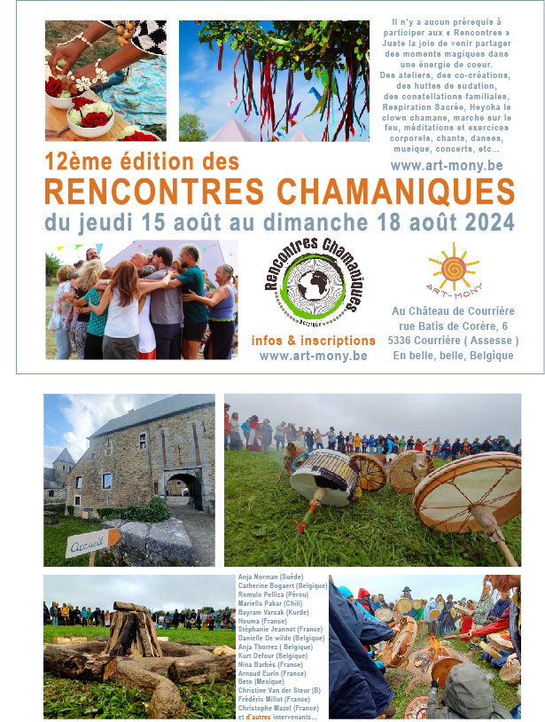 Stages,cours Développement Personnel: Rencontres Chamaniques ...