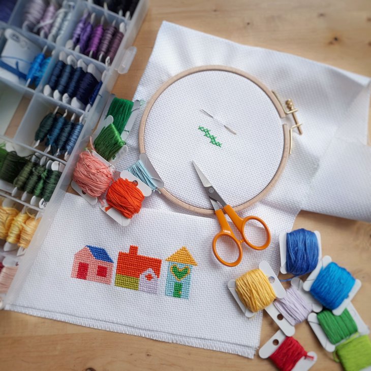 Stages,cours Adultes/ Loisirs Créatifs: Initiation point de croix ...