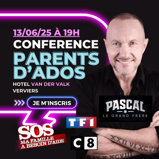 Conférences Éducation: Conférence Parents d'ados - Verviers (Liège)