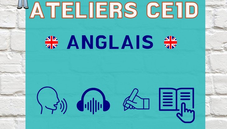 Stages,cours Enfants/ Divers: Atelier Ce1d - Expression orale - anglais - Soignies (Hainaut)