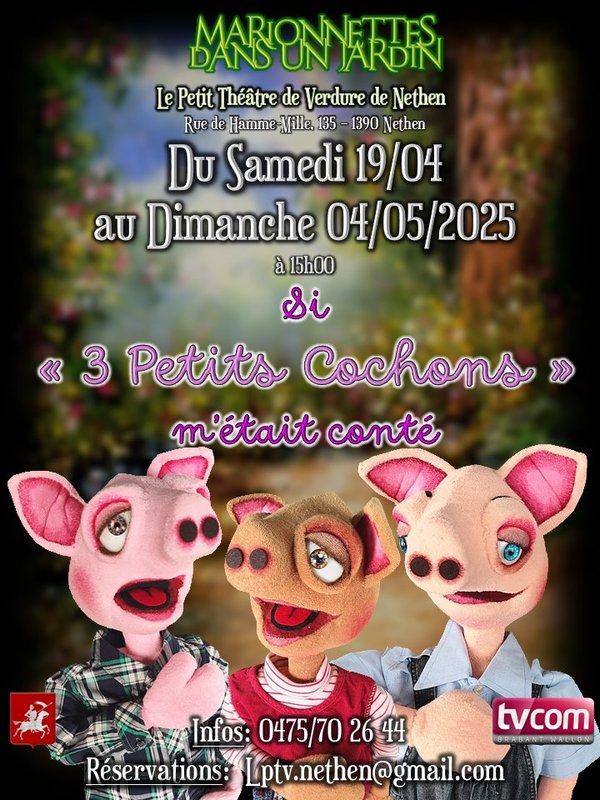 Spectacles Spectacle, animation pour enfants: 'Si '3 Petits Cochons' m ...