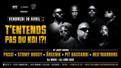 Concerts Festival "T'entends pas ou koi !" - Waterloo (Brabant-Wallon)