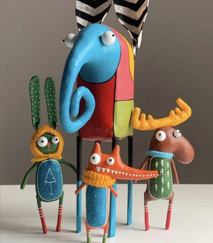 Papier mâché: Initiation au papier mâché - Theux (Liège)